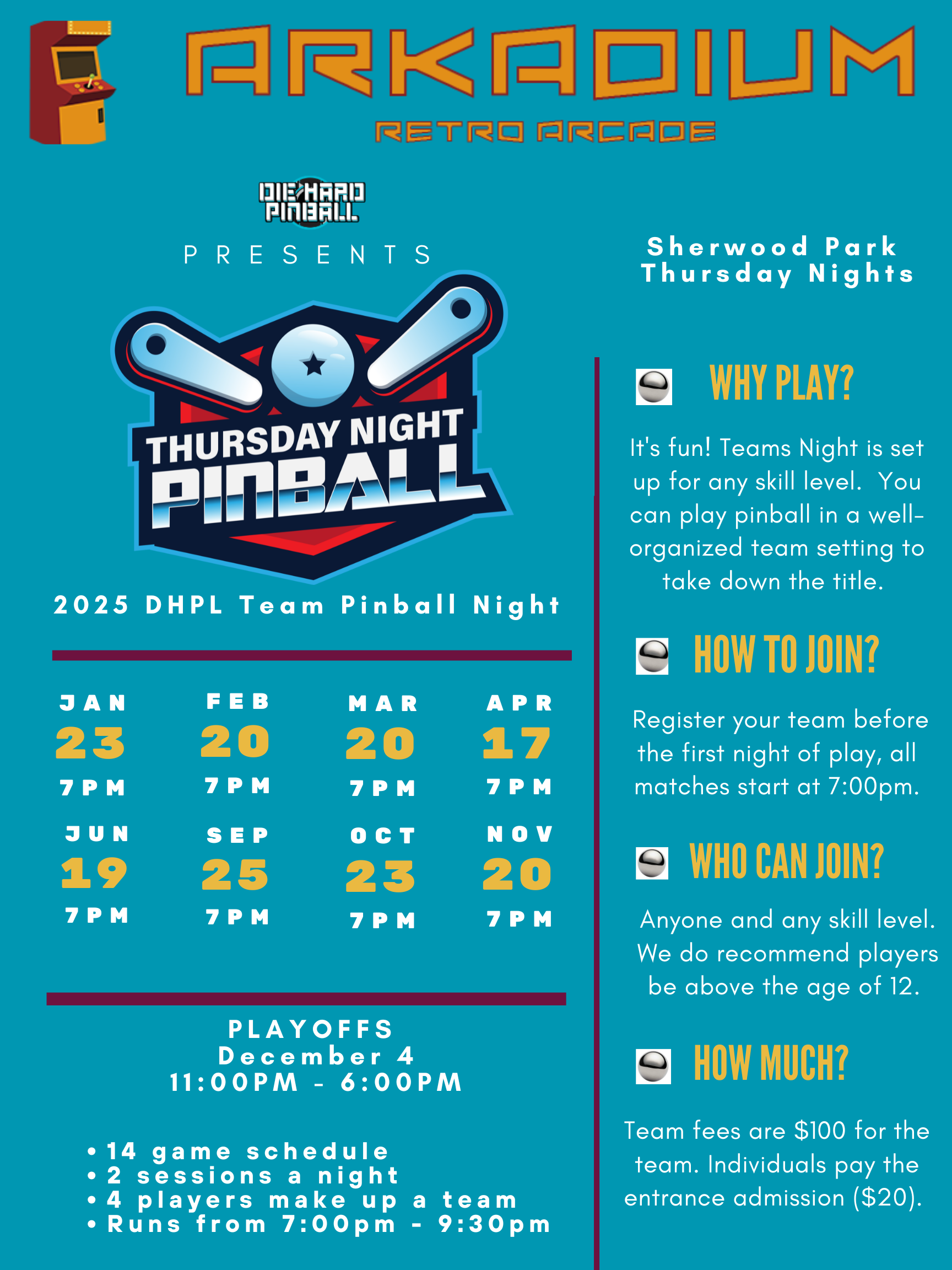 DHPL Team Challenge | Competitive Arcade Fun in Sherwood Park, Alberta ...